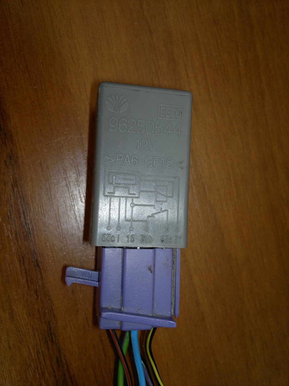 96250544 Реле стеклоомывателя GM | Запчасти на DRIVE2
