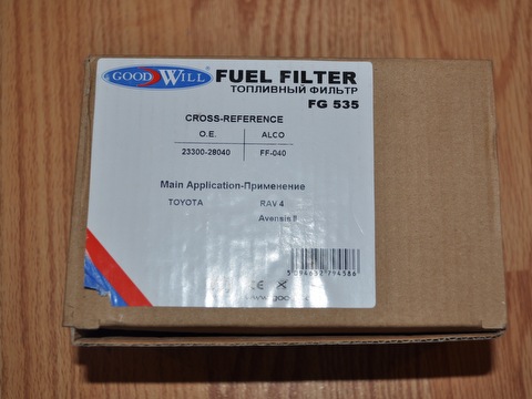 2330028040 Фильтр топливный TOYOTA LEXUS | Запчасти на DRIVE2