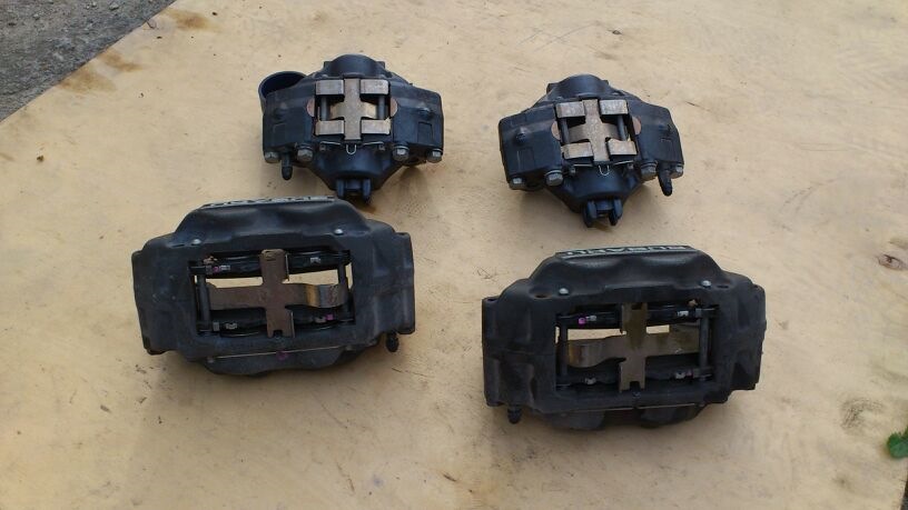 Тормоза — Subaru Impreza (GE/GH), 2,5 л, 2007 года | тюнинг | DRIVE2