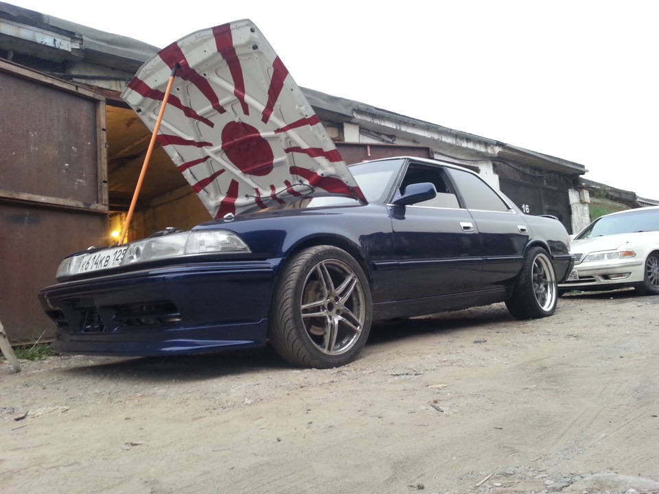 ну вот теперь как то так — Toyota Mark II (80), 2,5 л, 1992 года ...