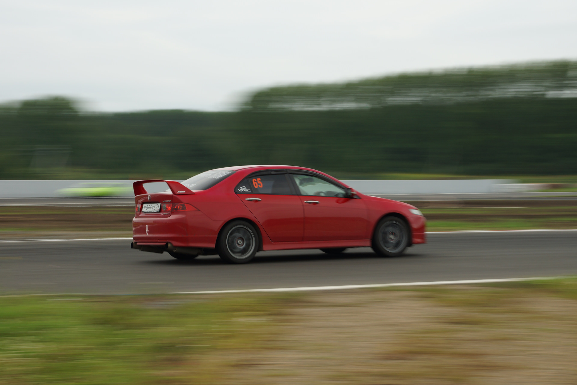 Time Attack 4/2016 на Кузбасском автодроме — Honda Accord Euro R (CL7), 2 л, 2004 года ...