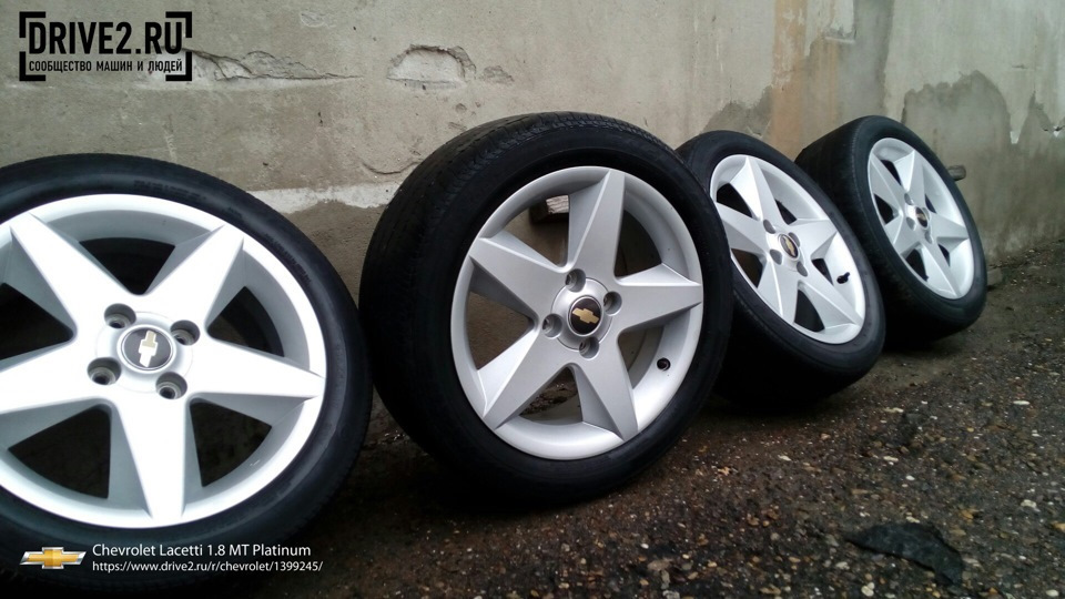 Колеса р17, подскажите — Chevrolet Lacetti Sedan, 1,6 л, 2007 года ...