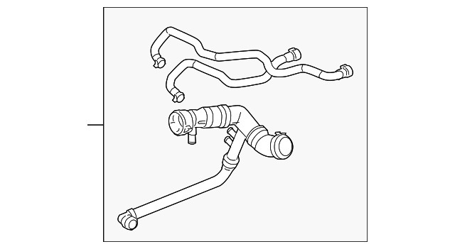 PCH502390 Шланг радиатора Jaguar Land Rover | Запчасти на DRIVE2