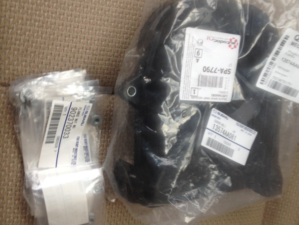 Защита ремня ГРМ — Subaru Forester (SG), 2,5 л, 2003 года | своими ...