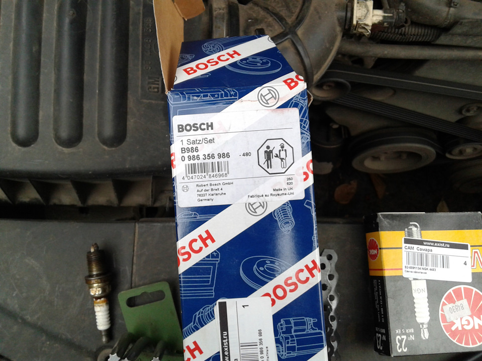 0986356986 Комплект высоковольтных проводов BOSCH | Запчасти на DRIVE2