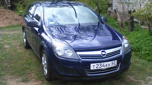 Z14hep Astra H 2010 90000 пробег — Opel Astra H 1 4 л 2010 года