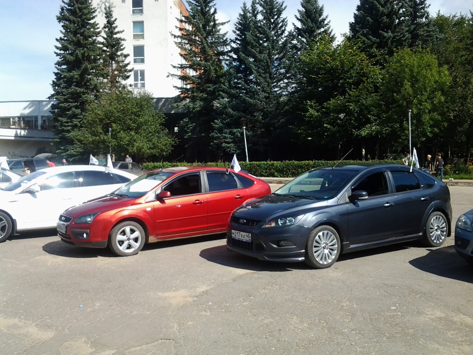 Очередная встреча Ford Focus club — Ford Focus II Hatchback, 1,4 л ...