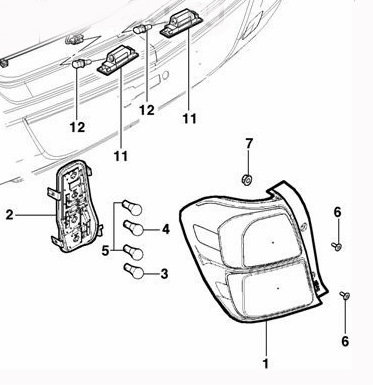 Лампы наружного освещения R2 и R4 — Сообщество «Ravon Club Pro» на DRIVE2