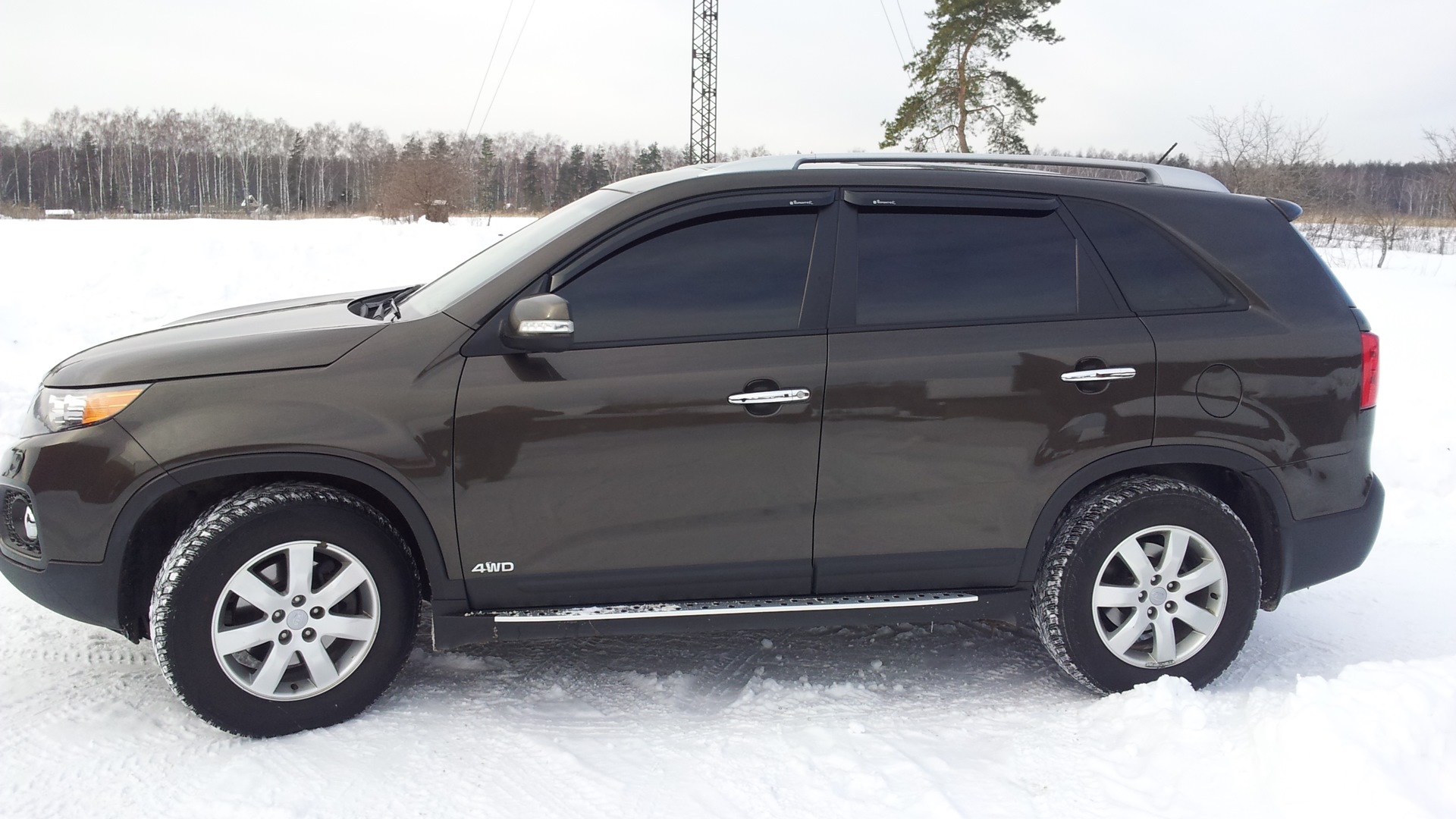 KIA Sorento (2G) 2.2 дизельный 2010 | Jawa Brown H5 2,2CRD на DRIVE2