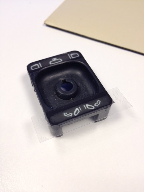 Mirror Switch Restoration — Mercedes-Benz S-Class (W140), 3,2 л, 1993 ...