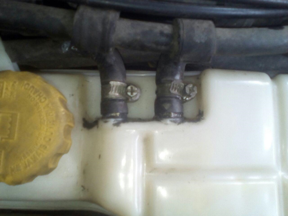 11. Восстановление расширительного бачка — Chevrolet Epica, 2 л, 2007 ...