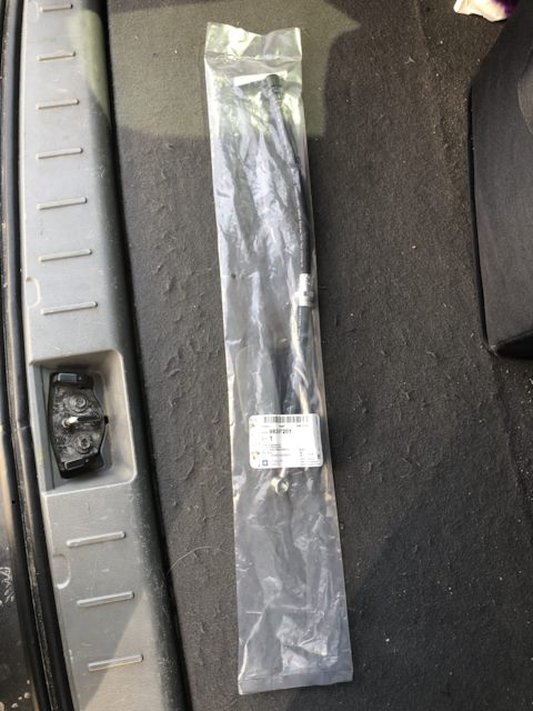 96397201 Шланг тормозной правый GM | Запчасти на DRIVE2