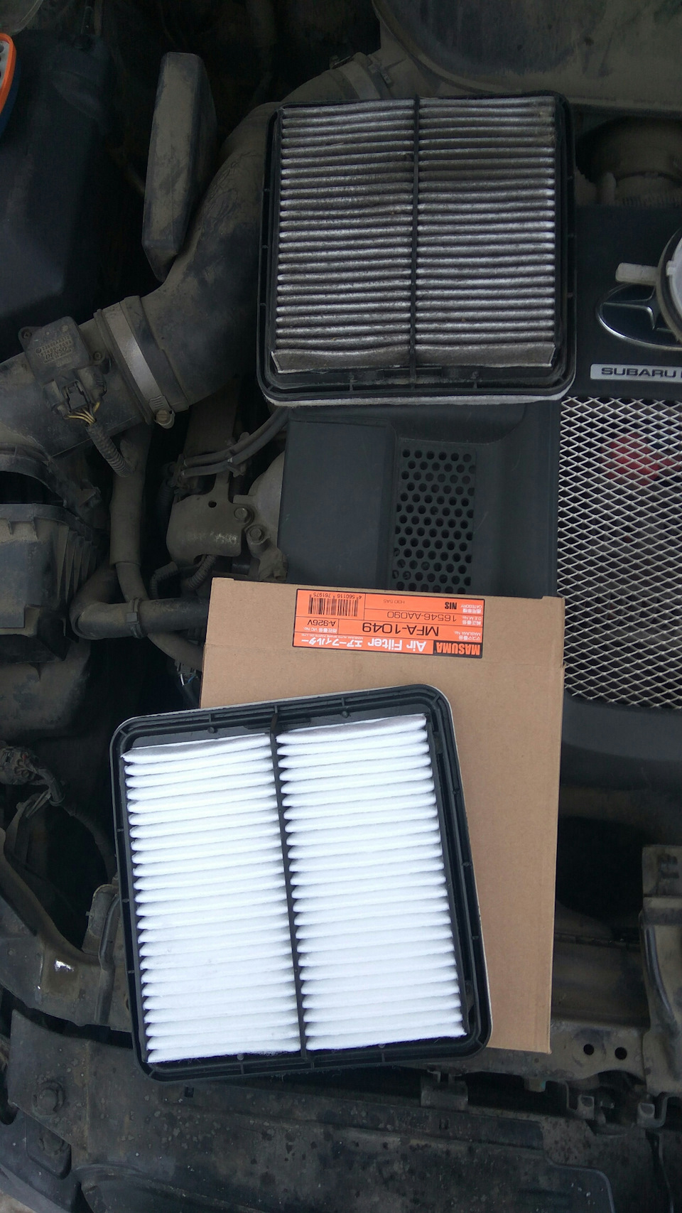 16546AA090 Воздушный фильтр OEM SUBARU | Запчасти на DRIVE2