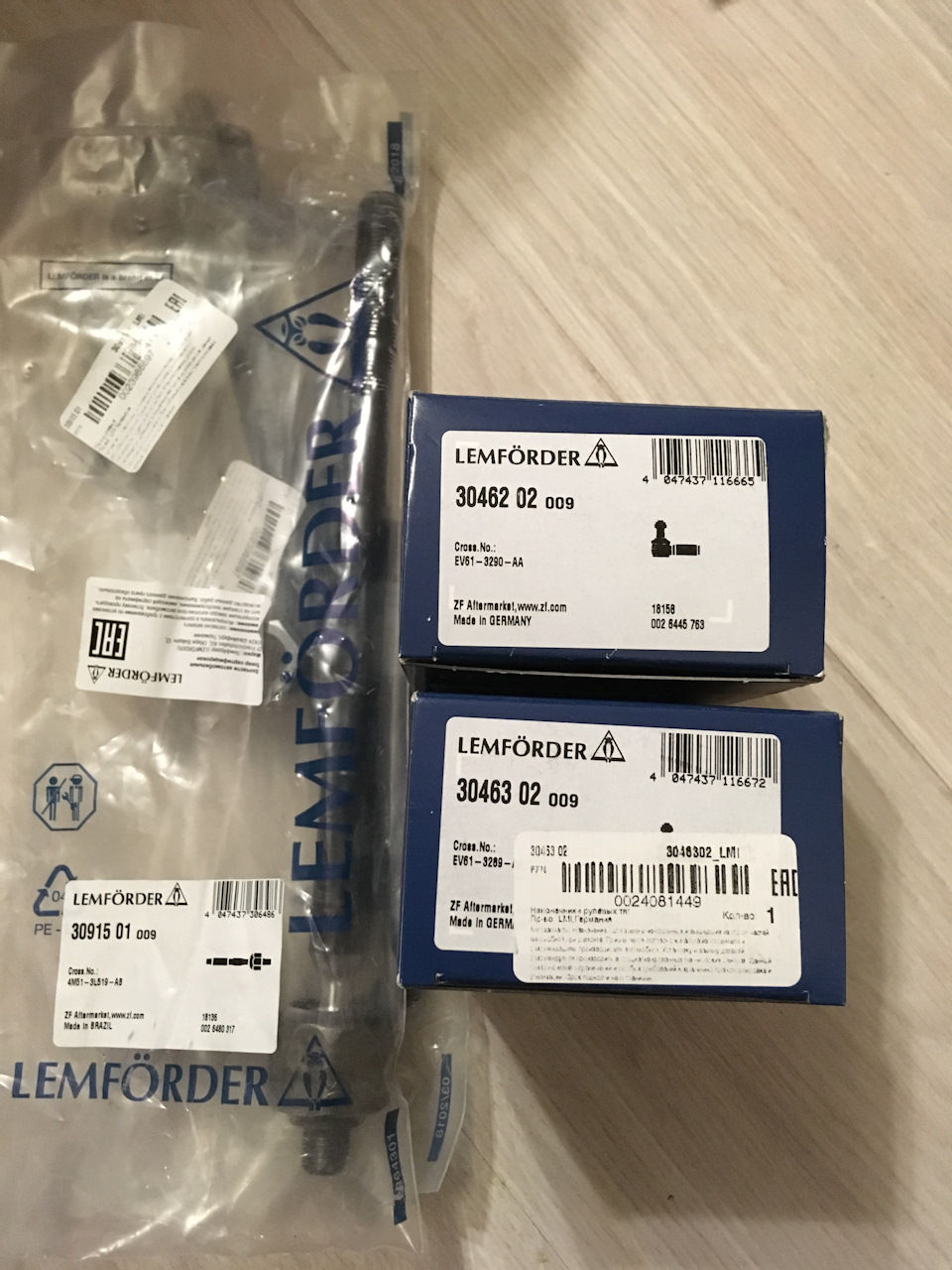 3046202 Рулевая тяга LEMFORDER | Запчасти на DRIVE2