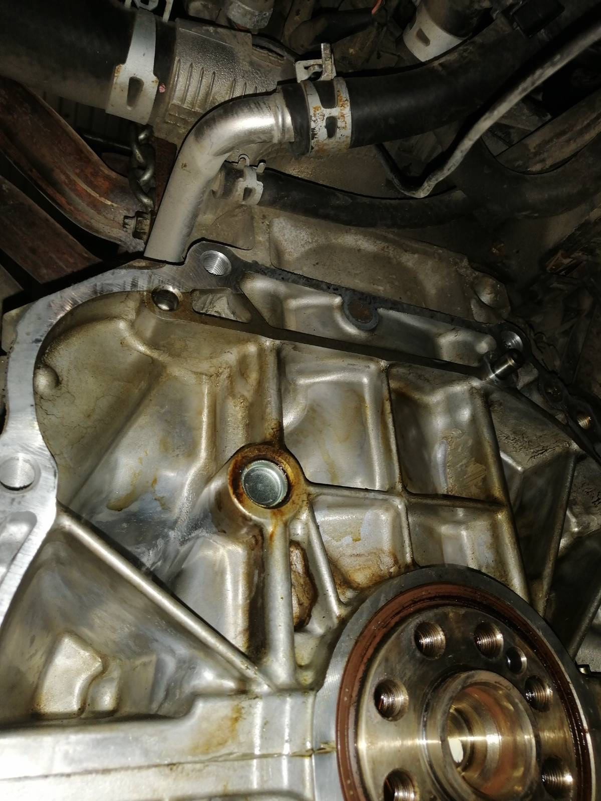 Заглушка масленого канала (Решено)! Ну или иначе зачем же мы туда ...