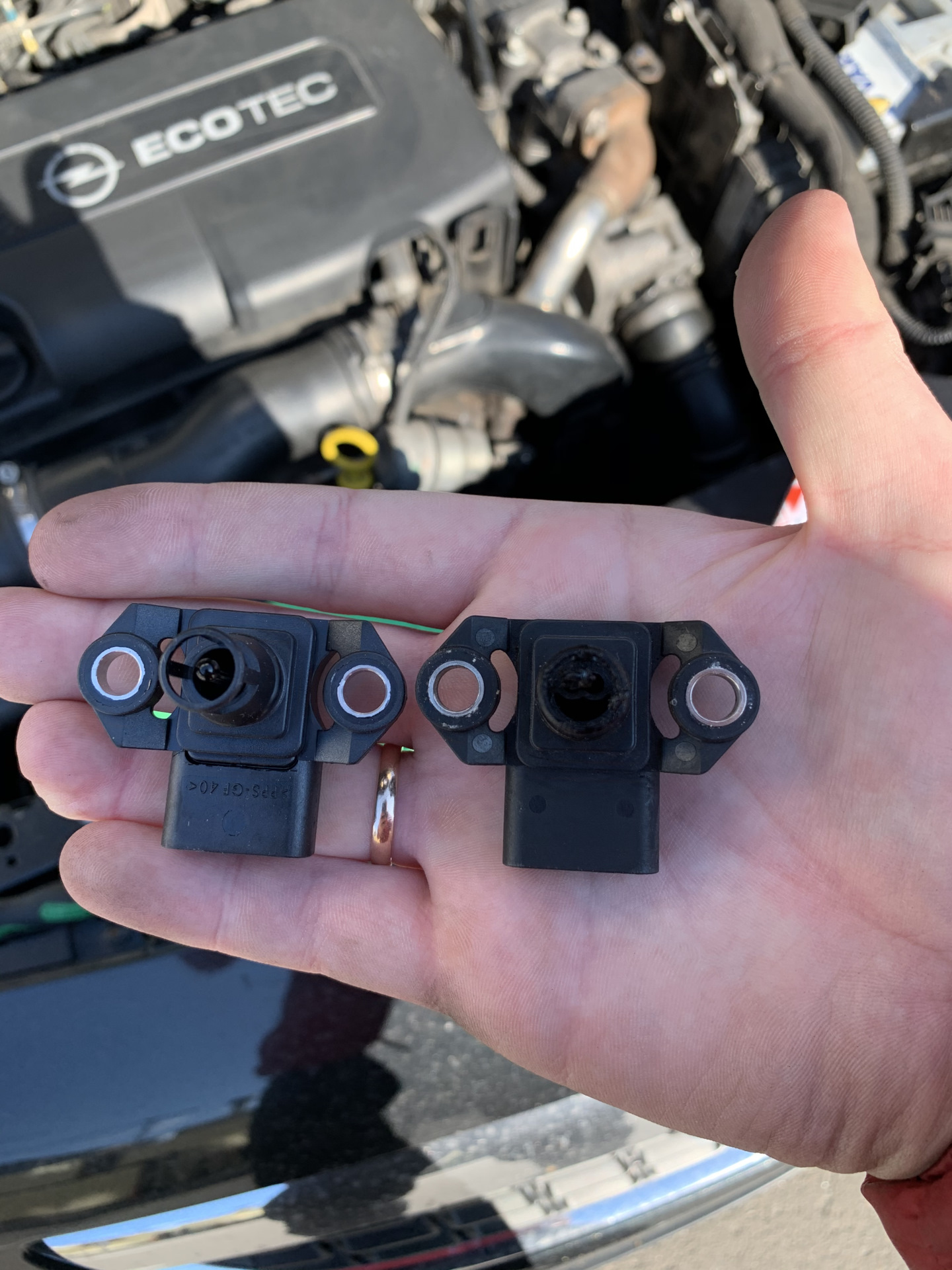 Замена датчика МАП (MAP Sensor) Opel Astra J 1.7 cdti — Opel Astra J, 1 ...