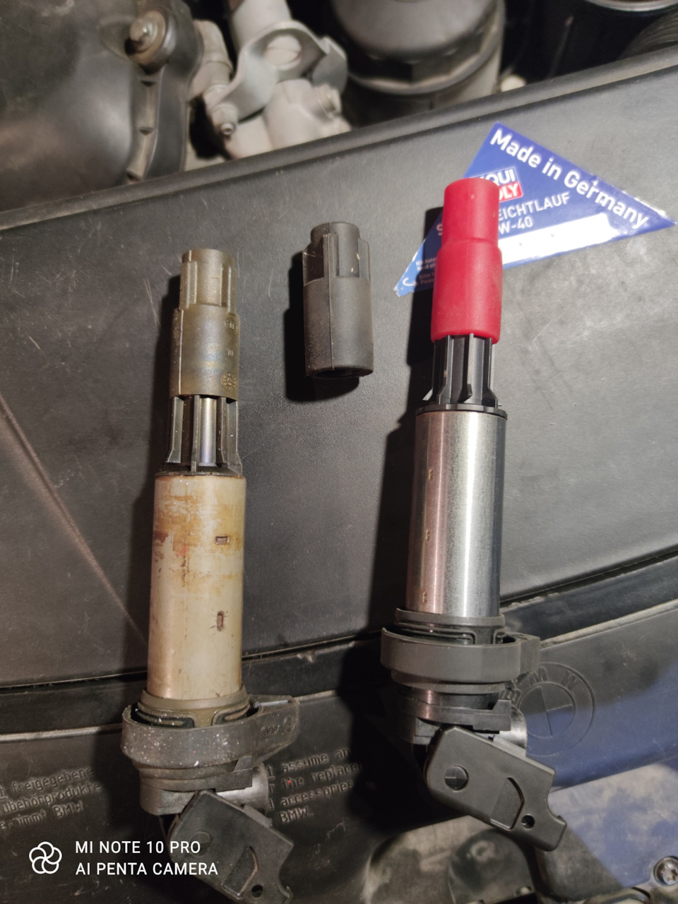 Замена свечей, наконечников катушек + 1 катушка в запас m54b30 — BMW X3 ...
