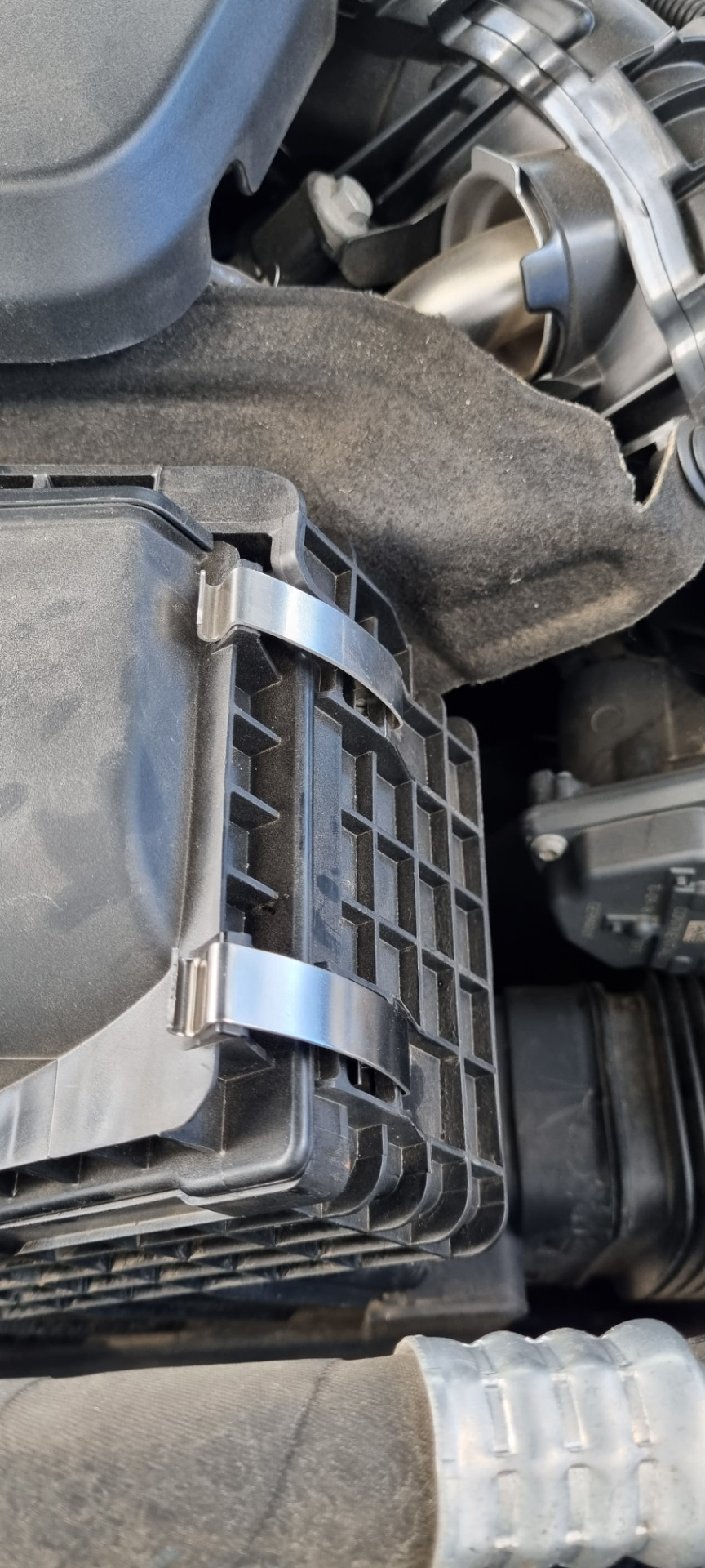 Скоба воздушного фильтра BMW B47 520D — BMW 5 series (F10), 2 л, 2016 ...