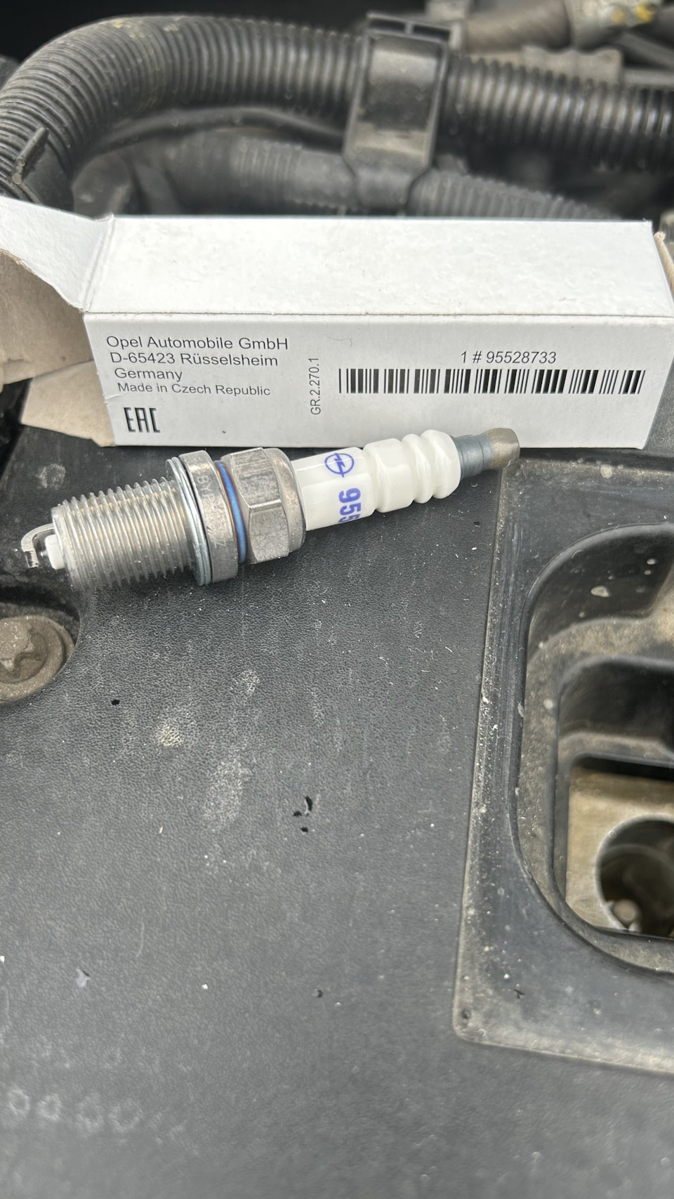 95528733 СВЕЧА 55576026 GM | Запчасти на DRIVE2