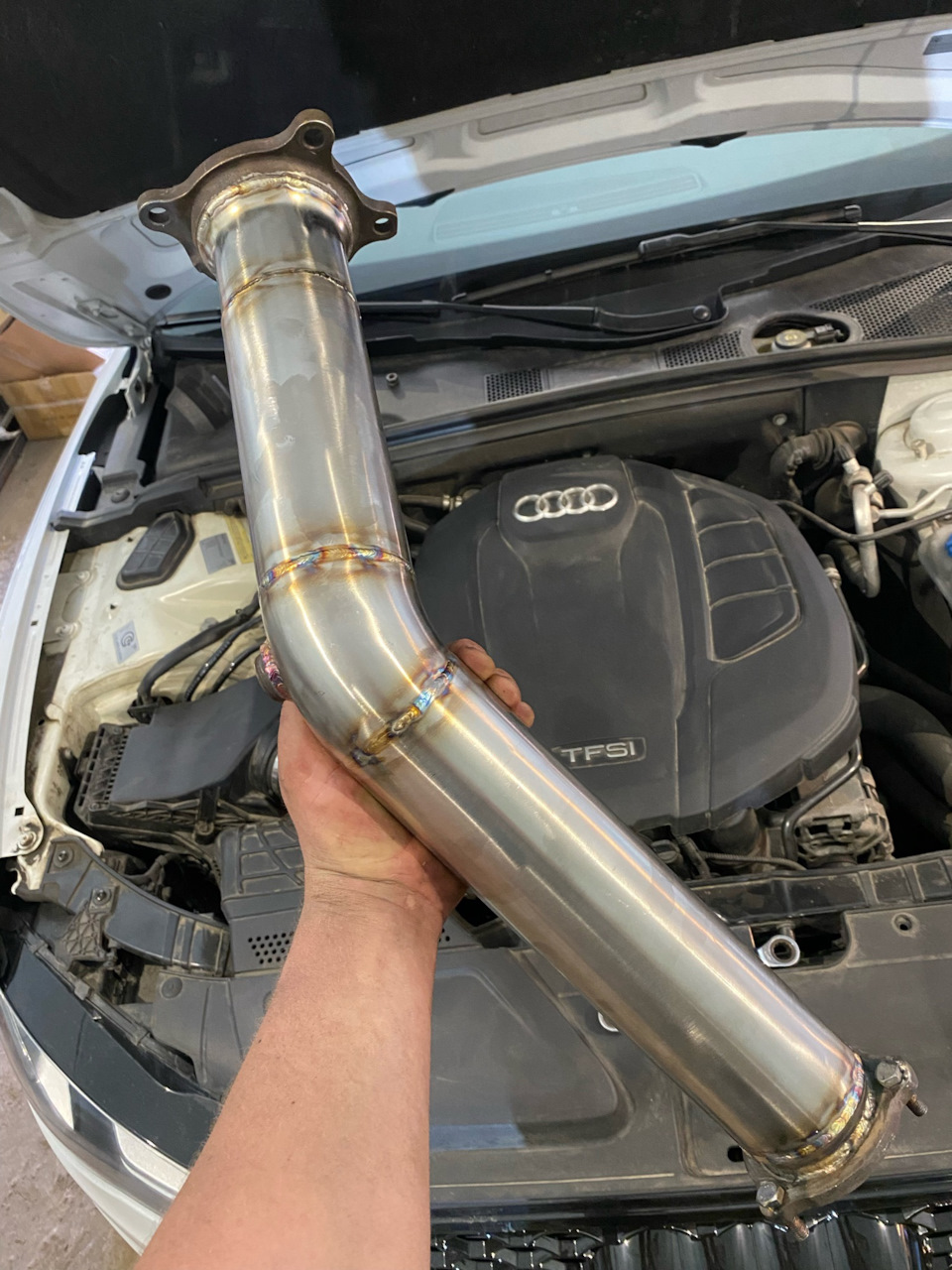 Stage 2 AGP motorsport + прошивка dl501 — Audi A5 (1G), 2 л, 2014 года | тюнинг | DRIVE2