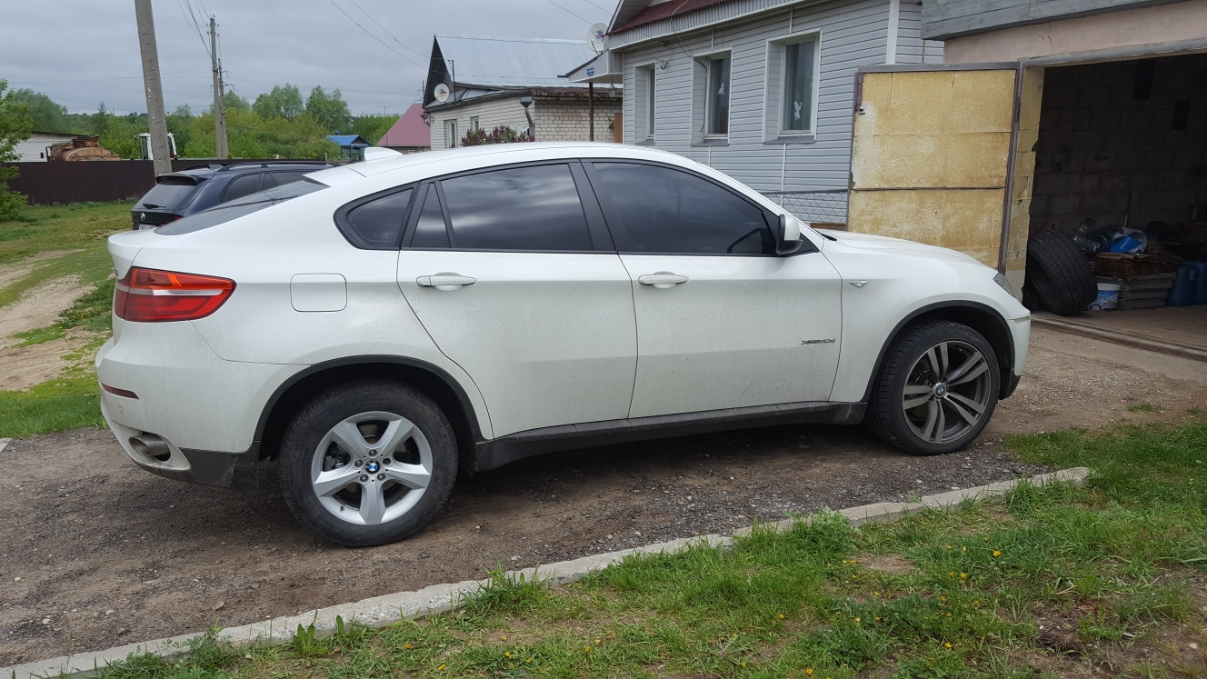 Ожидание летней резины или избушка на куриных ножках) — BMW X6 (E71/E72), 3 л, 2013 года | шины ...