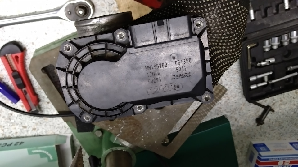 MN195709 Корпус дроссельной заслонки Mitsubishi | Запчасти на DRIVE2