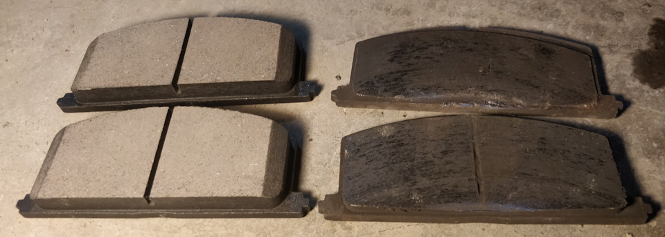 Замена передних колодок + Воздушный фильтр — Toyota Raum (10), 1,5 л ...