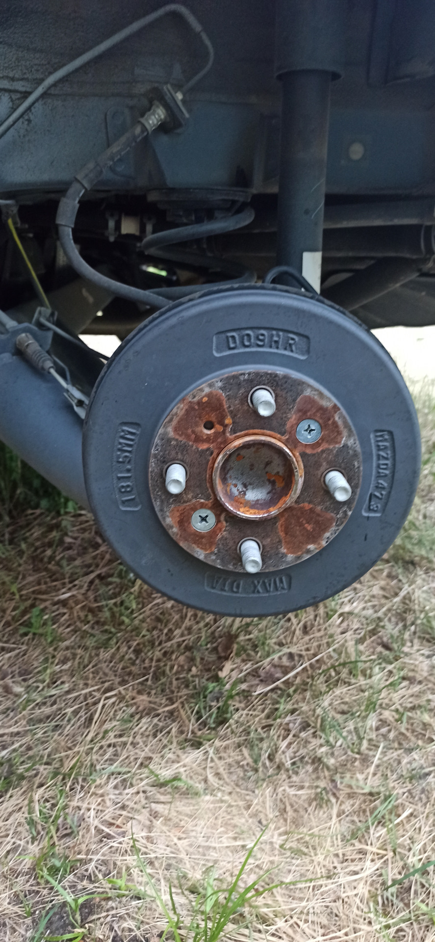 MAZDA OEM vs RAYS VOLK — Mazda Demio (4G), 1,3 л, 2015 года | колёсные ...