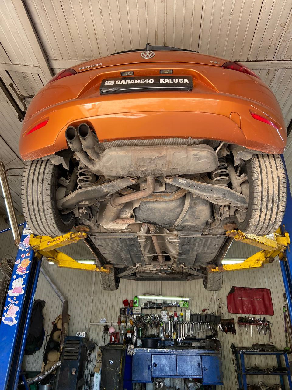 Замена трассы на 63ю трубу — Volkswagen Scirocco (3G), 1,4 л, 2008 года | тюнинг | DRIVE2