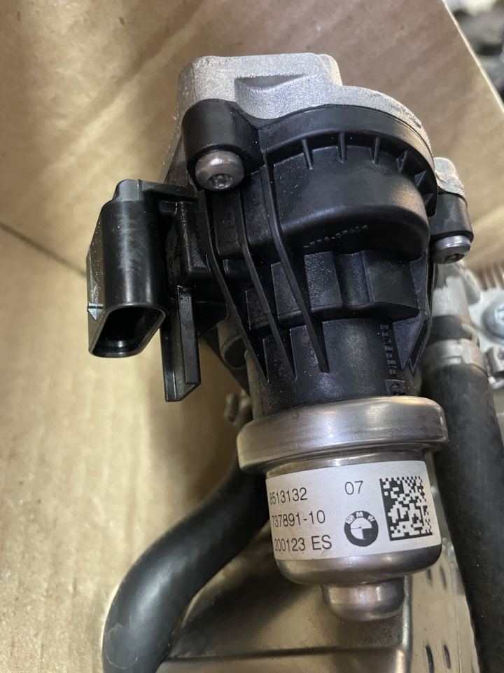 11718513691 Охладитель ОГ BMW | Запчасти на DRIVE2