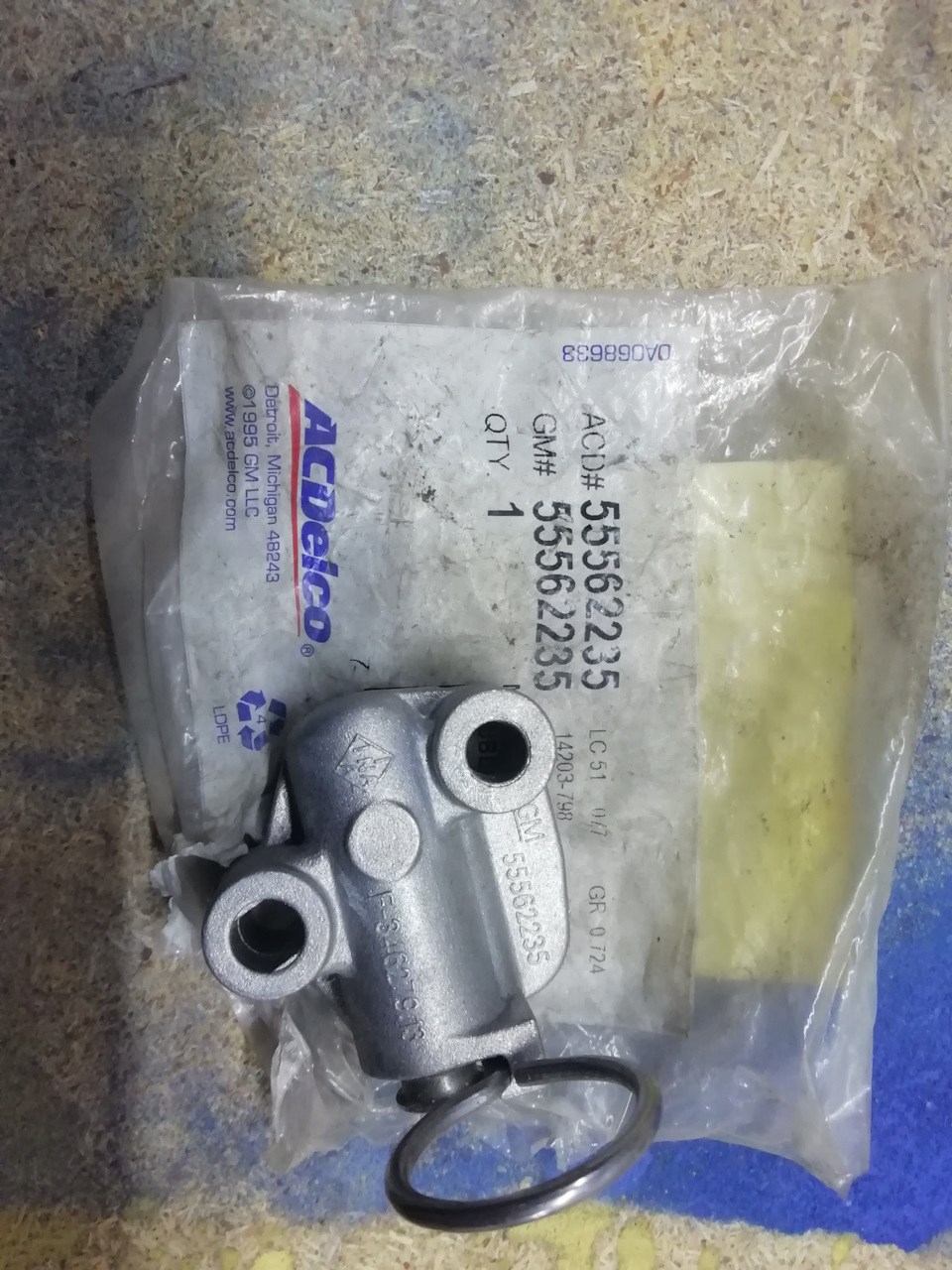 55562235 Натяжитель ремня GM | Запчасти на DRIVE2