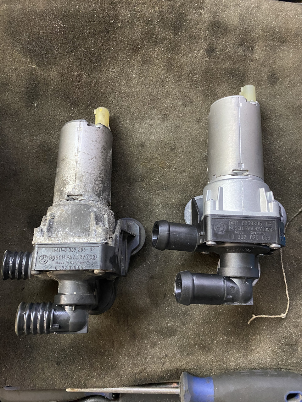 64118369806 Дополнительная водяная помпа BMW | Запчасти на DRIVE2