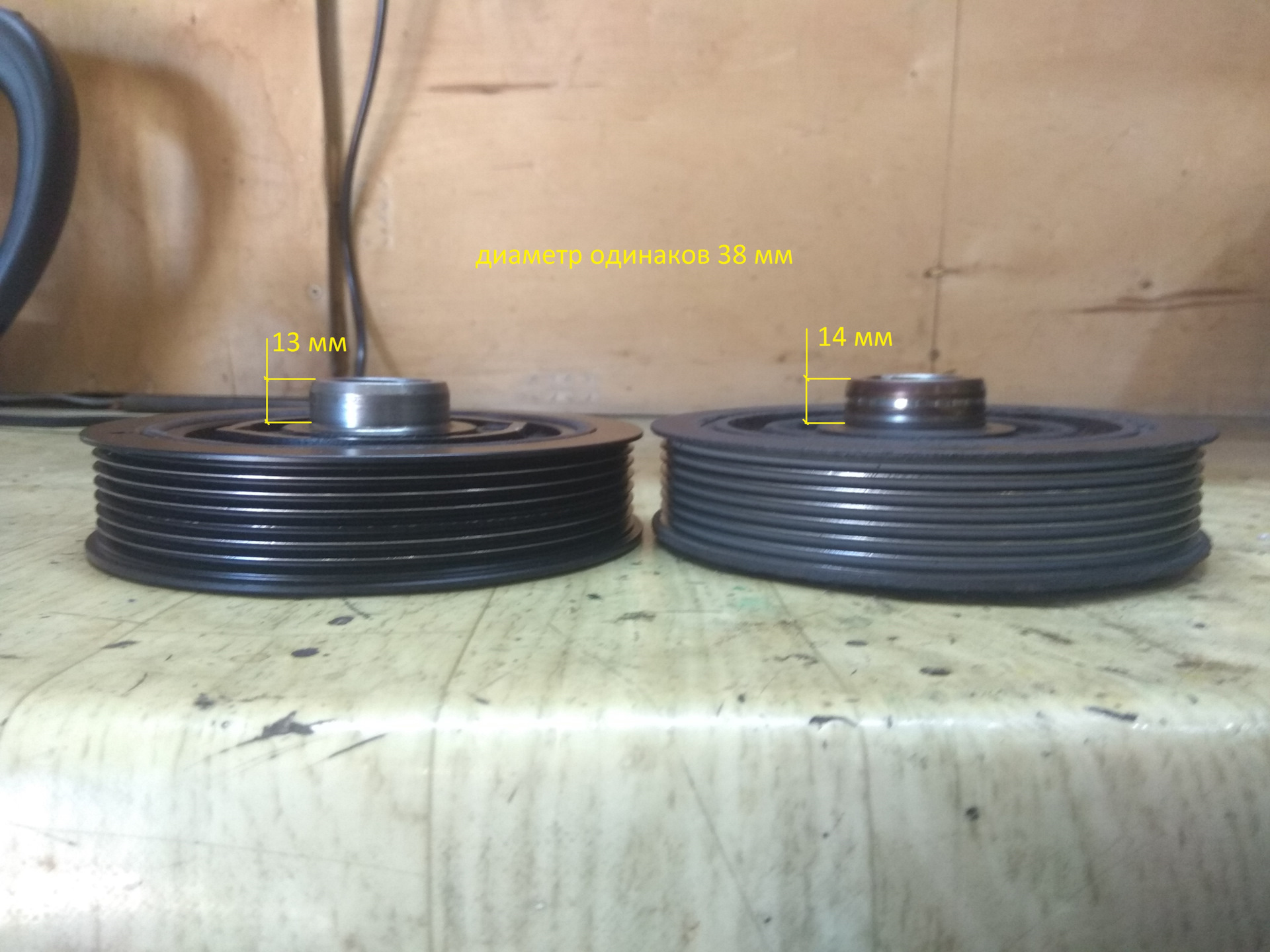 Замена шкива коленвала и лобового сальника — Toyota RAV4 (II), 2 л ...