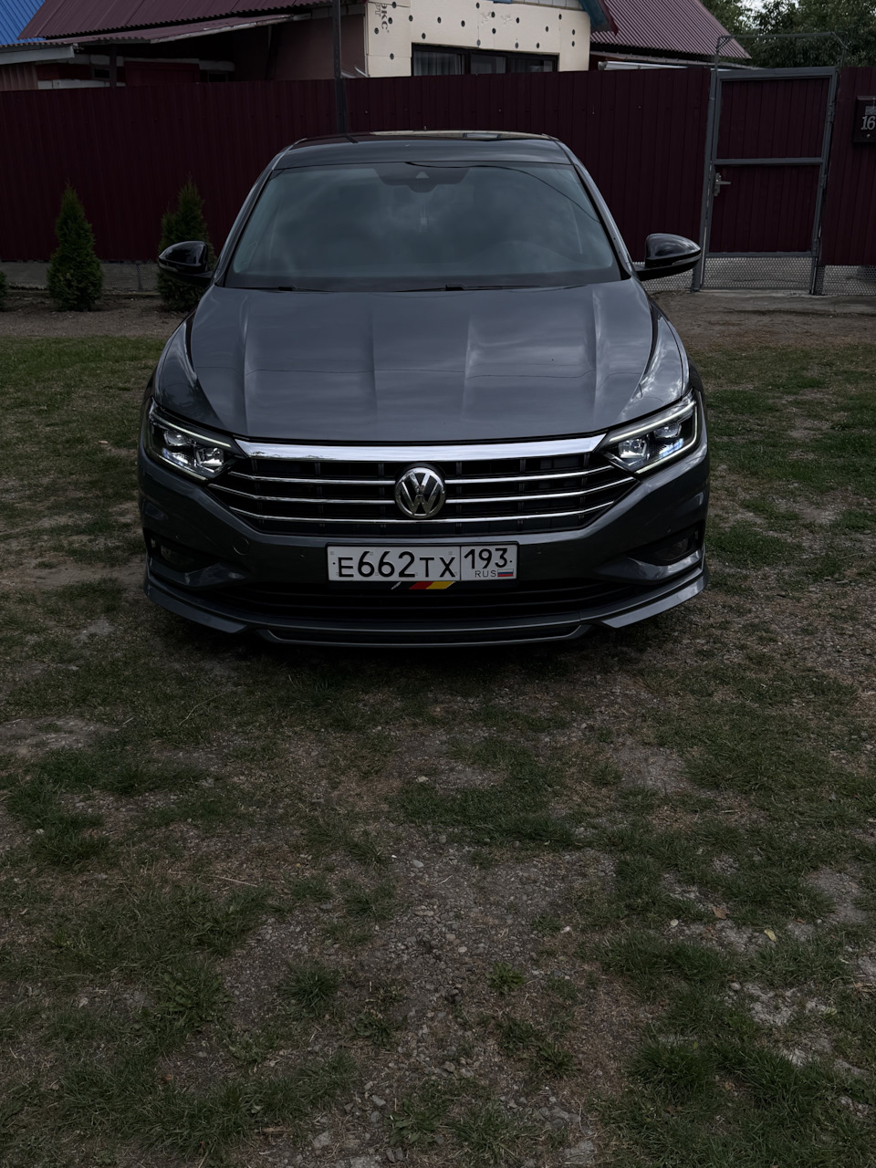 Установка фар от sagitar IQ Light — Volkswagen Jetta VII, 1,4 л, 2019 ...