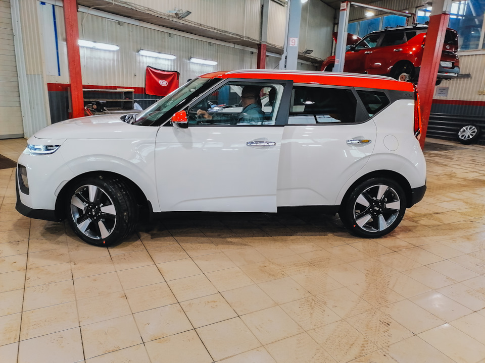 Впечатления за первый день — KIA Soul (3G), 2 л, 2021 года | обкатка ...
