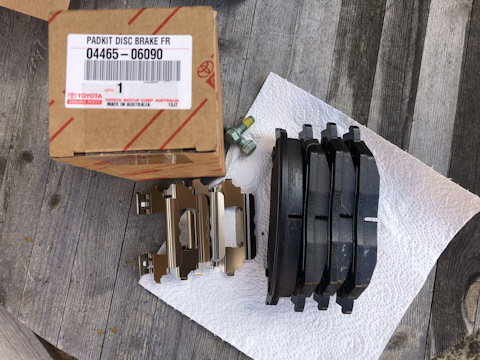 0446506090 Колодки тормозные дисковые комплект TOYOTA LEXUS | Запчасти ...