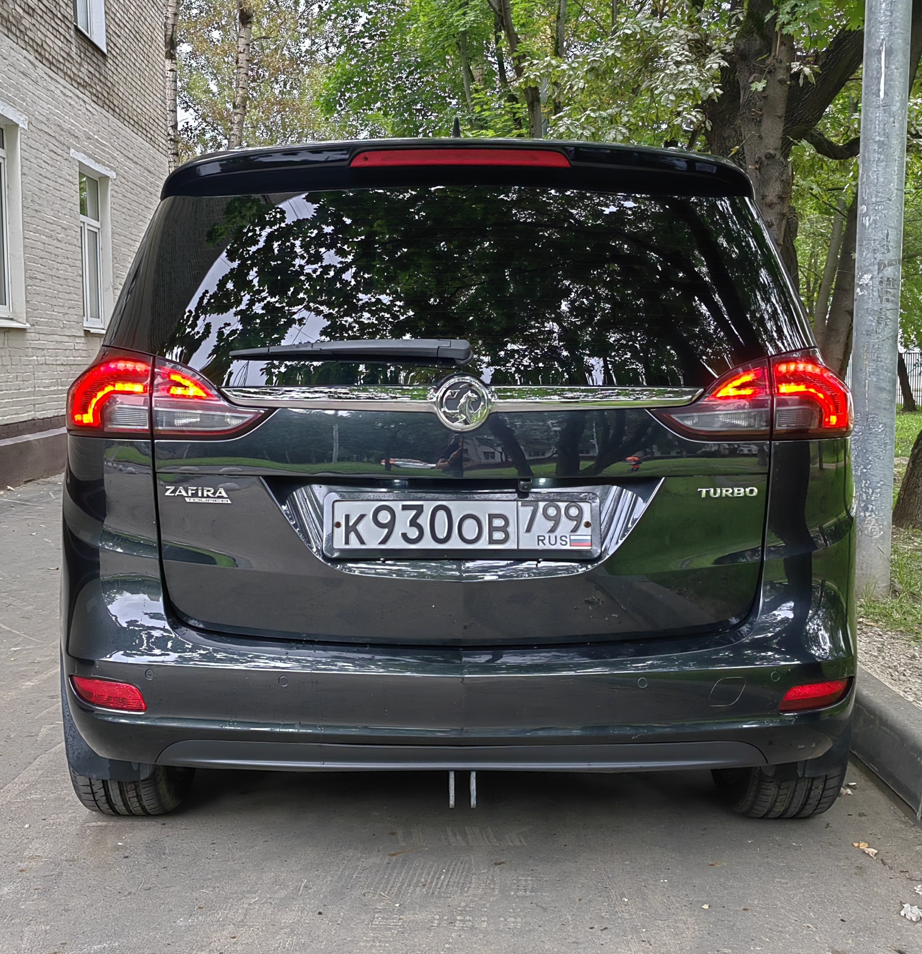 Диодные фонари — Opel Zafira Tourer, 1,4 л, 2013 года | стайлинг | DRIVE2