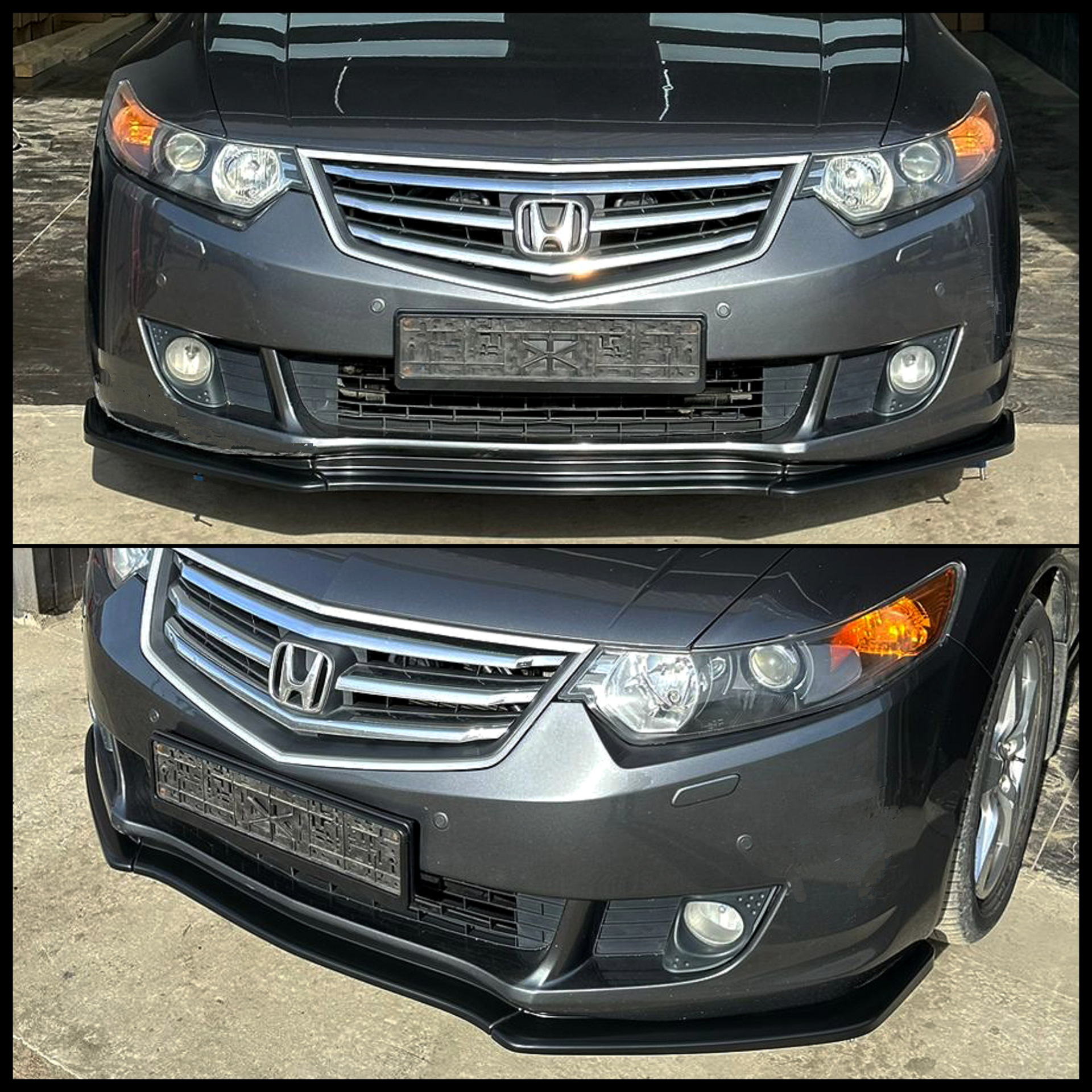 Сплиттер бампера ЕХЕ Honda Accord 8(CU2/CW1) 08/10 — Сообщество «Honda ...