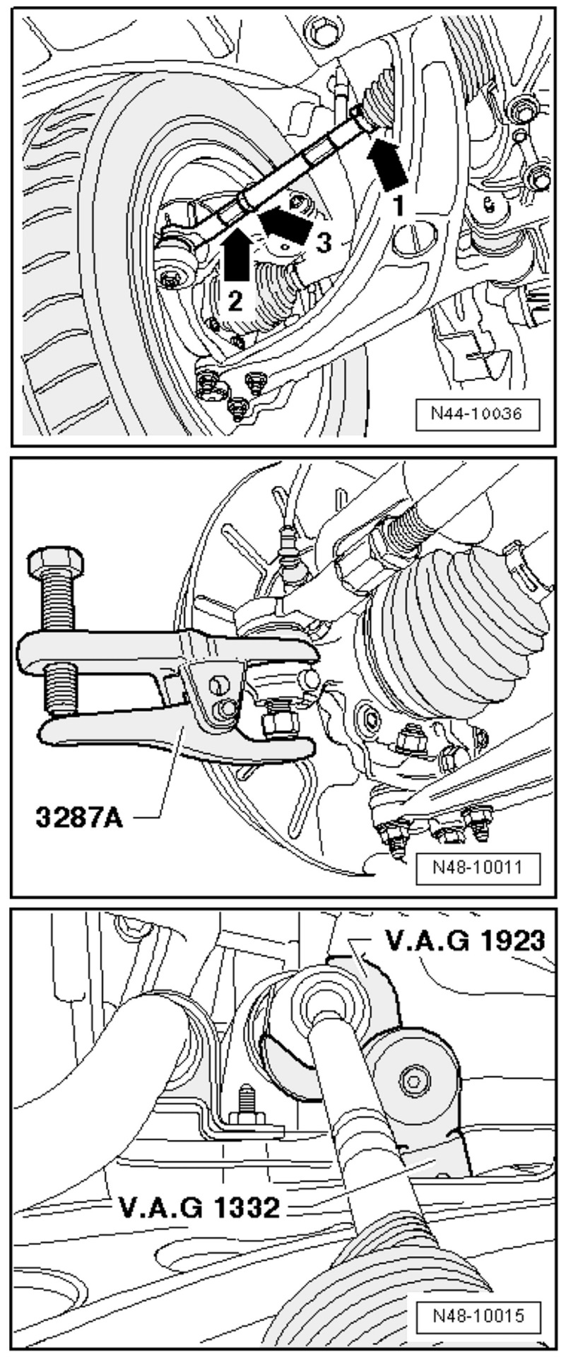 Замена рулевой тяги и шаровой на VW Passat B6 — Volkswagen Passat B6, 2 ...