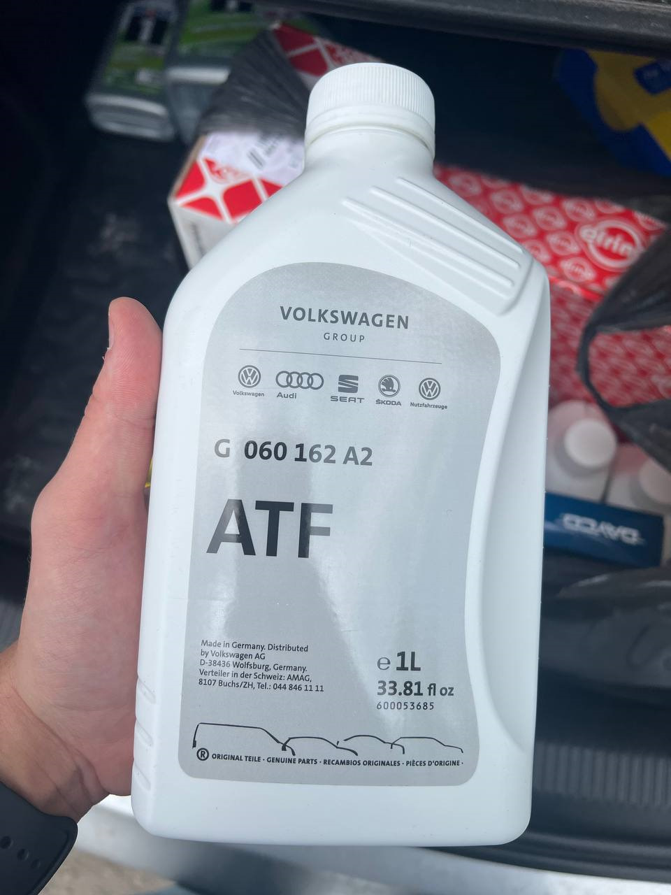 G060162A2 Автотрансмиссионное масло (ATF) VAG | Запчасти на DRIVE2