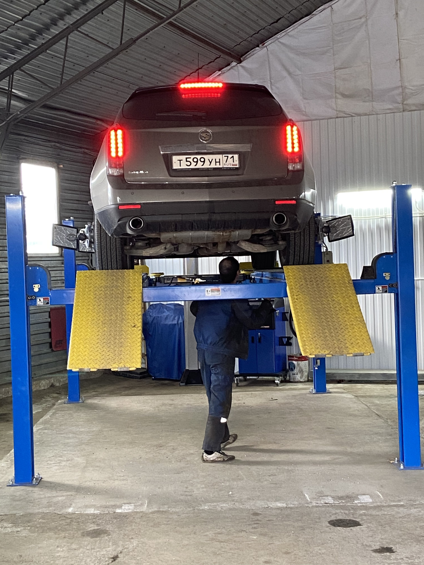 S-образные (развальные) рычаги — Cadillac SRX (2G), 3 л, 2012 года ...