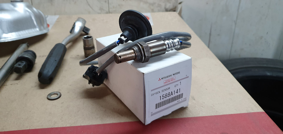 1588A141 Датчик кислородный, двигателя Mitsubishi | Запчасти на DRIVE2