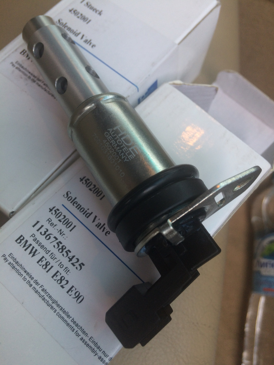11367585425 Электромагнитный клапан BMW | Запчасти на DRIVE2