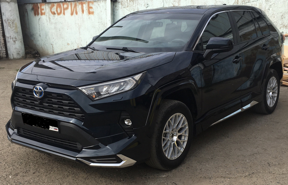 обвес RAV4 XA50 — Toyota RAV4 (5G), 2 л, 2019 года | тюнинг | DRIVE2