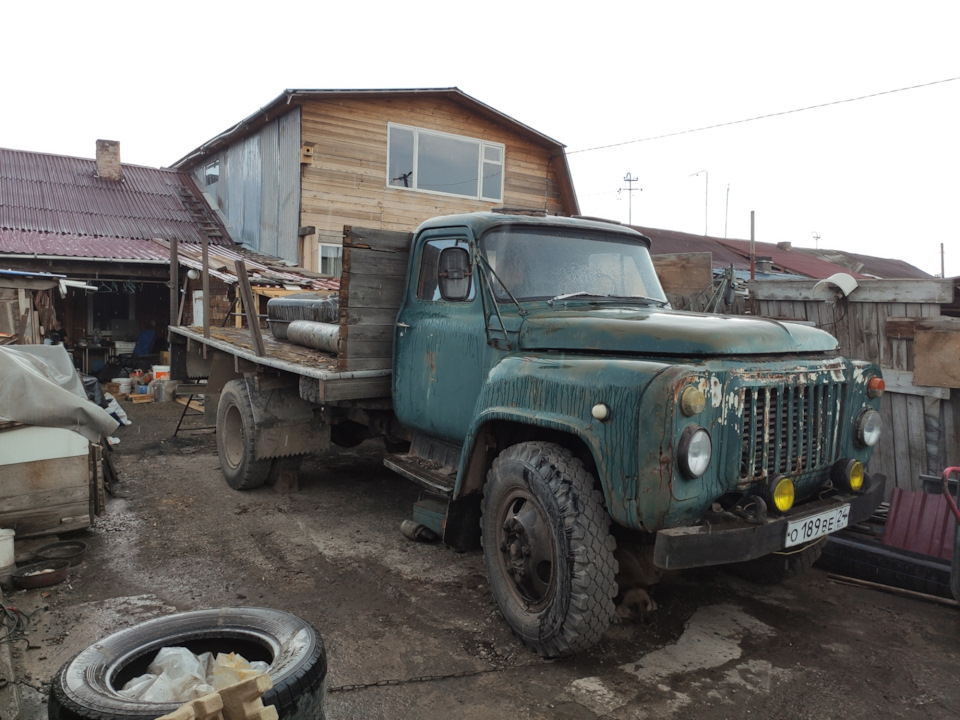 Демонтаж кузова — ГАЗ 53, 5,9 л, 1986 года | кузовной ремонт | DRIVE2
