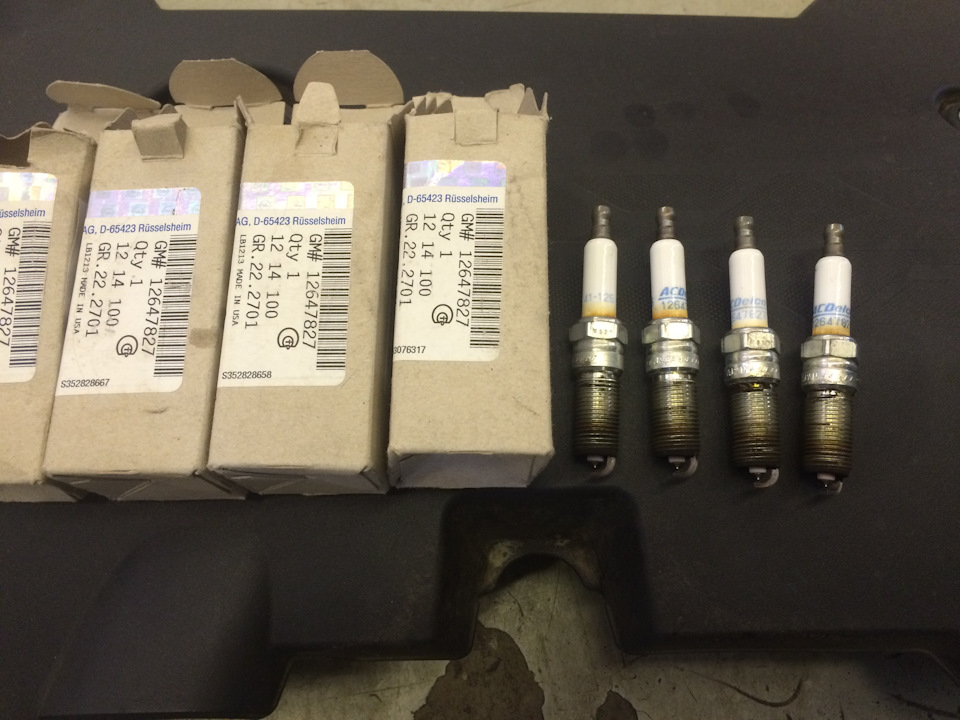 12647827 Свеча зажигания GM | Запчасти на DRIVE2