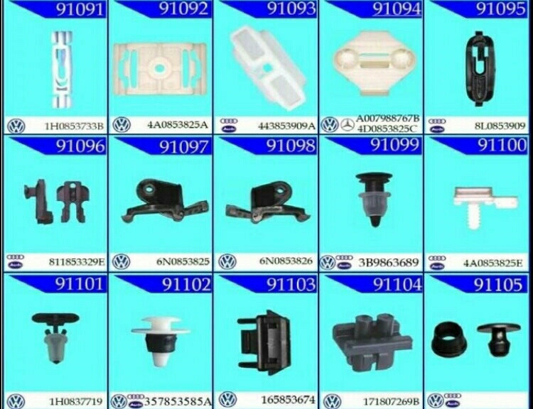 Клипсы VAG — Skoda Octavia A5 Mk2, 1,6 л, 2011 года | расходники | DRIVE2