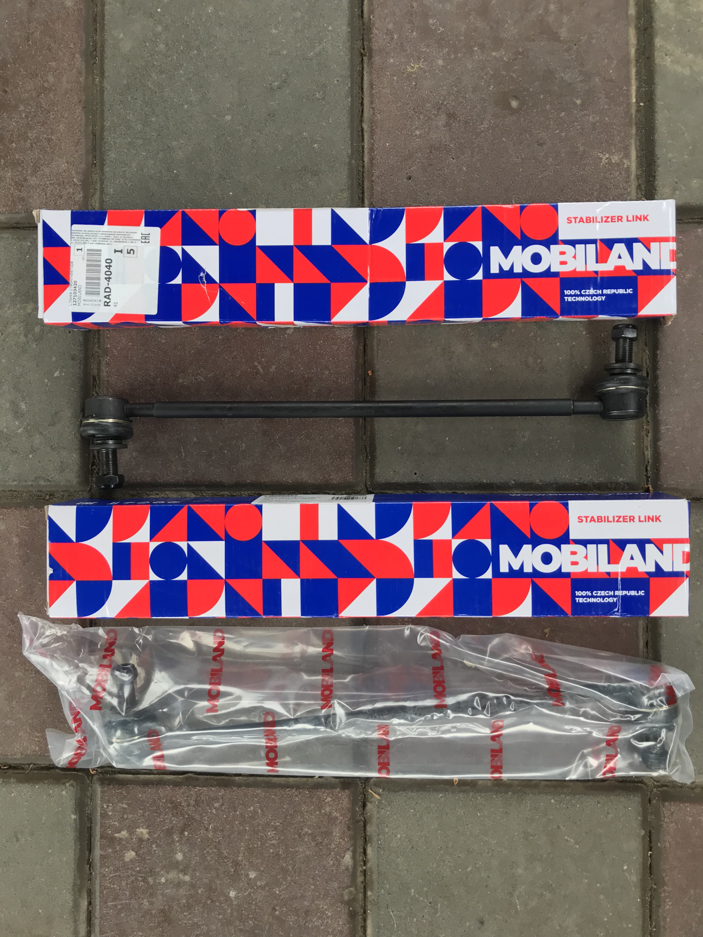 MOBILAND стойки стабилизатора — Toyota Corolla (160), 1,6 л, 2013 года ...