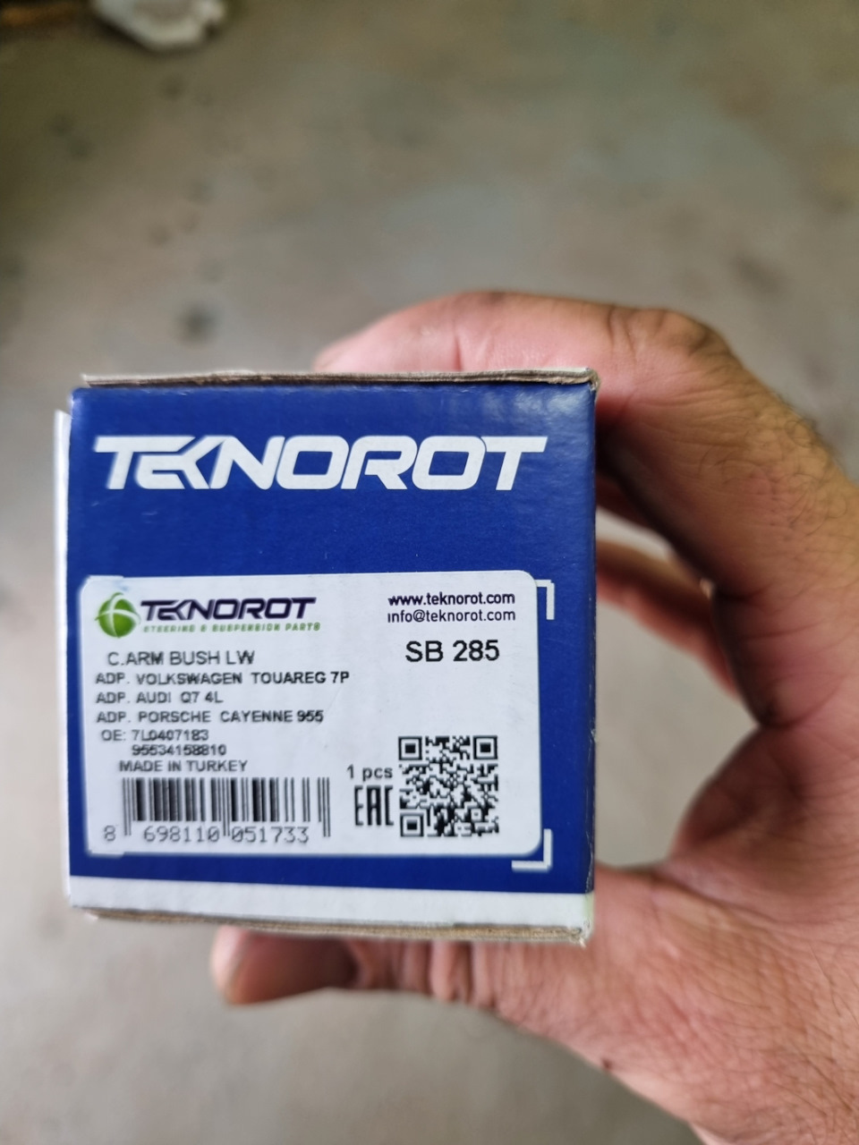 95534158810 Подвеска, рычаг независимой подвески колеса VAG | Запчасти ...