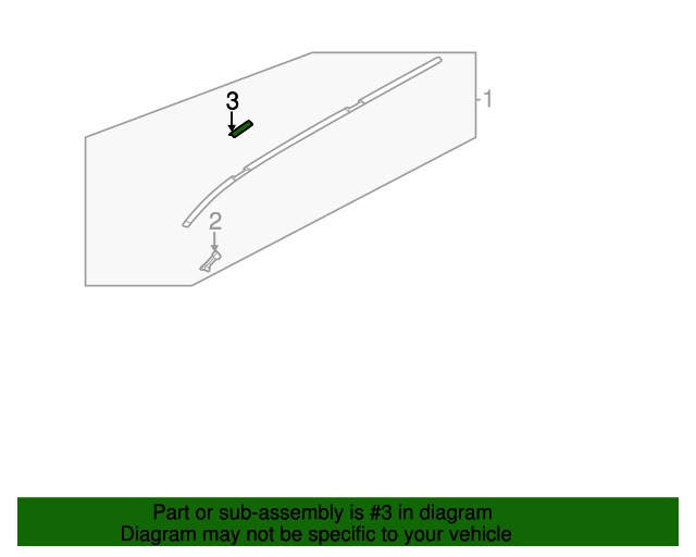 7400A158 Заглушка молдинга водослива Mitsubishi | Запчасти на DRIVE2